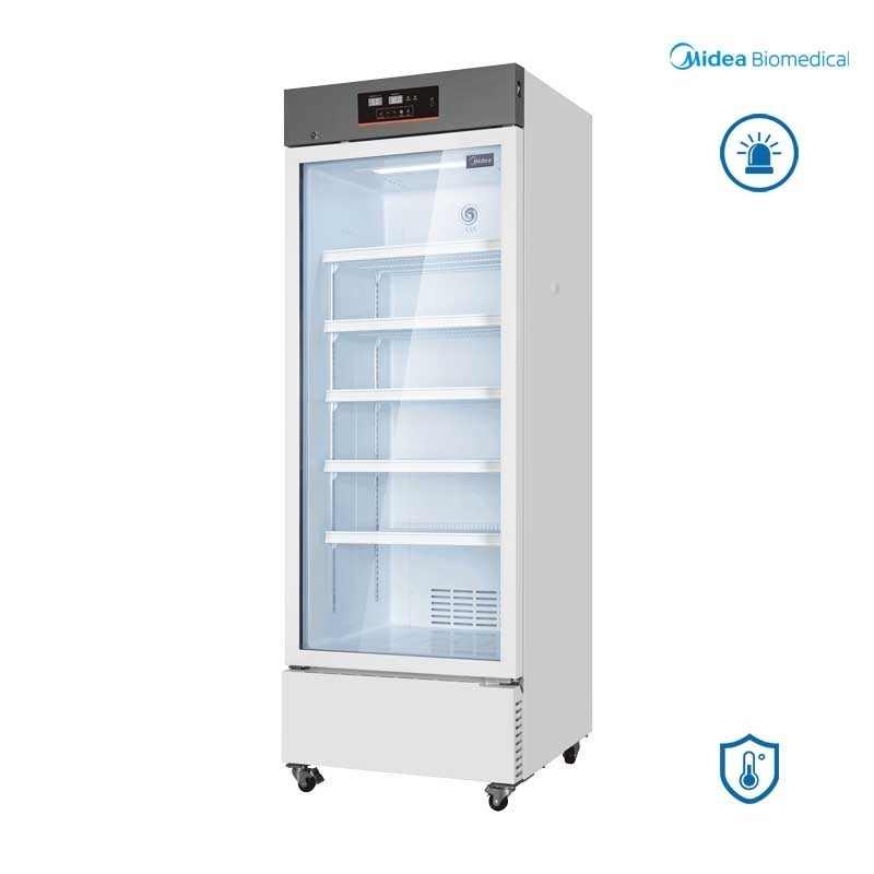 MC-5L316 Capacity Midea Biomedical Glass Hospital Medical Refrigerator ...